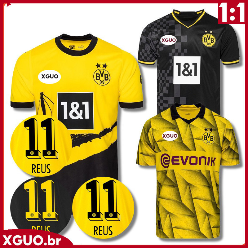 Camisa Do Tempo Borussia Dortmund 2023 Camisas 1 : 1 HJKM | Shopee Brasil