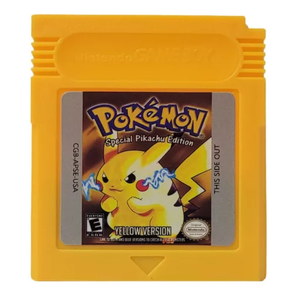 Jogo Pokémon Yellow - Gbc - Game Boy Color Gbc | Shopee Brasil
