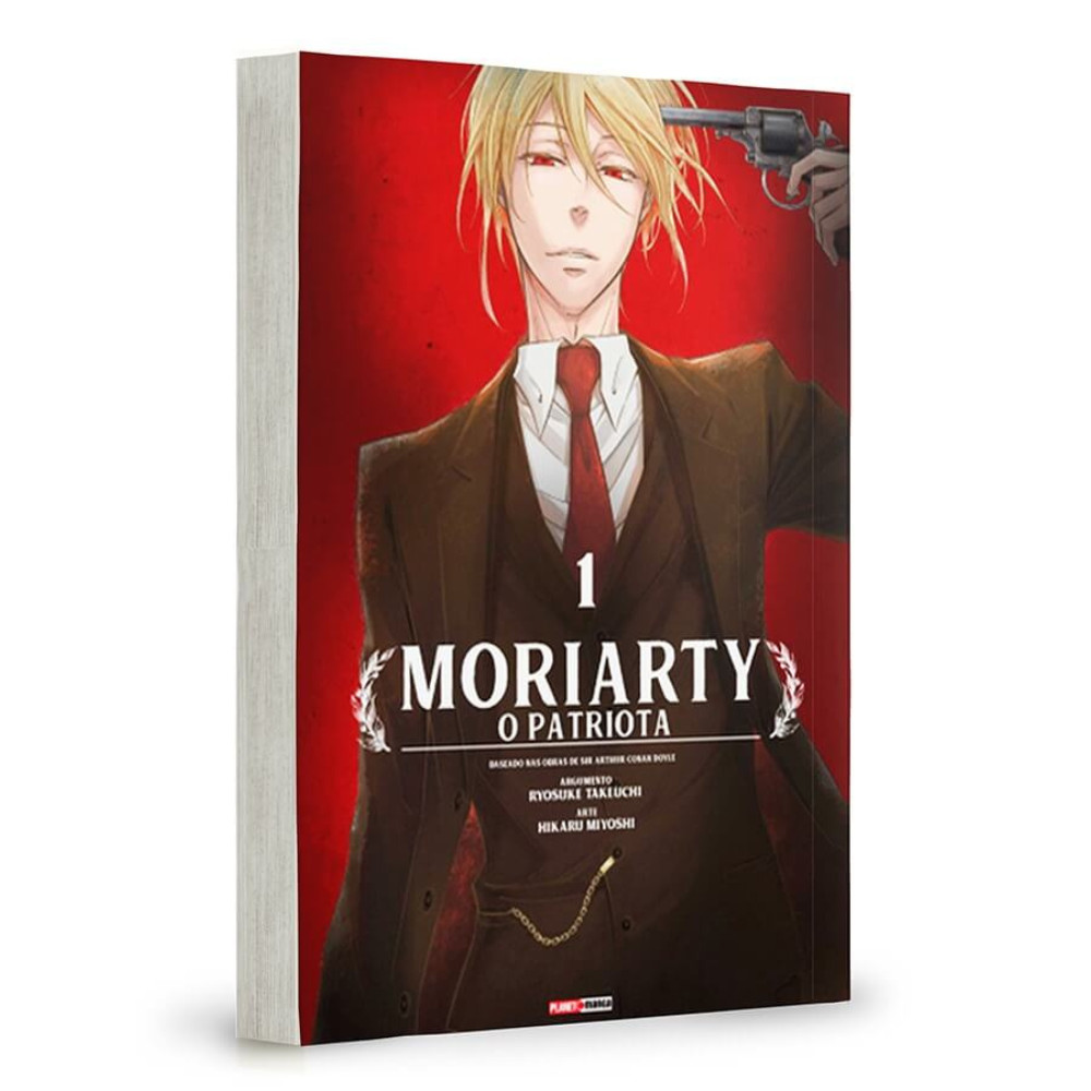 Mangá Moriarty: O Patriota - Vol. 01 (Panini, lacrado) | Shopee Brasil