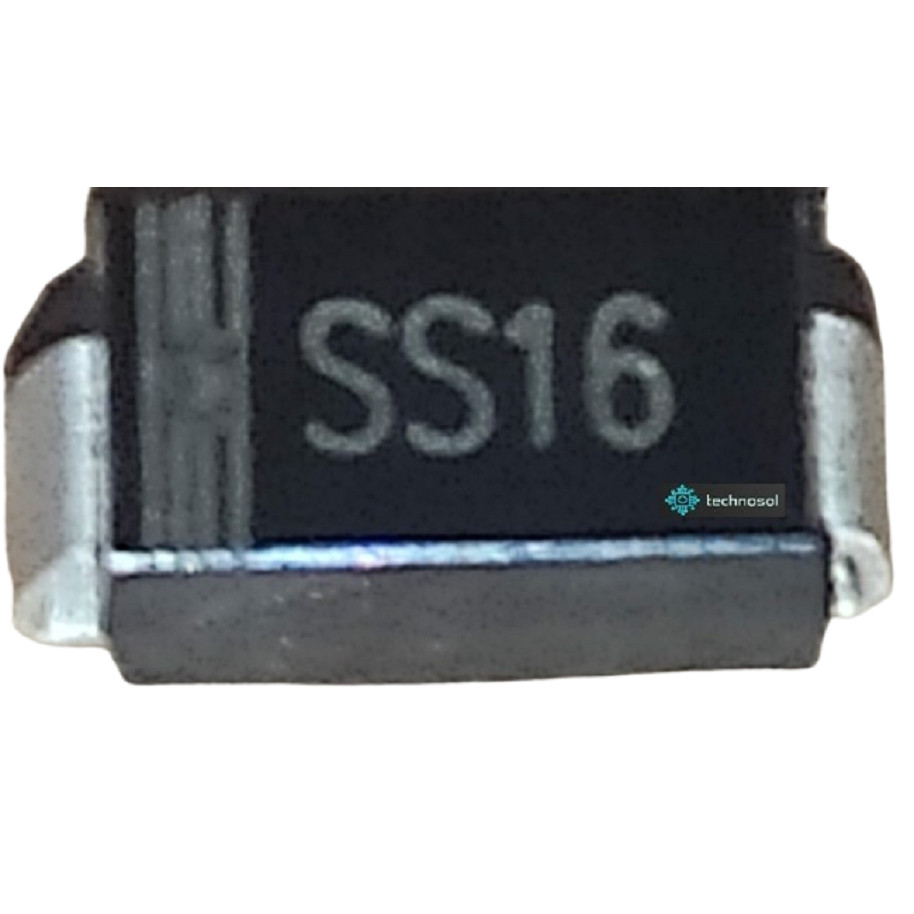Ss16 Diodo Sk16 Smd | Shopee Brasil