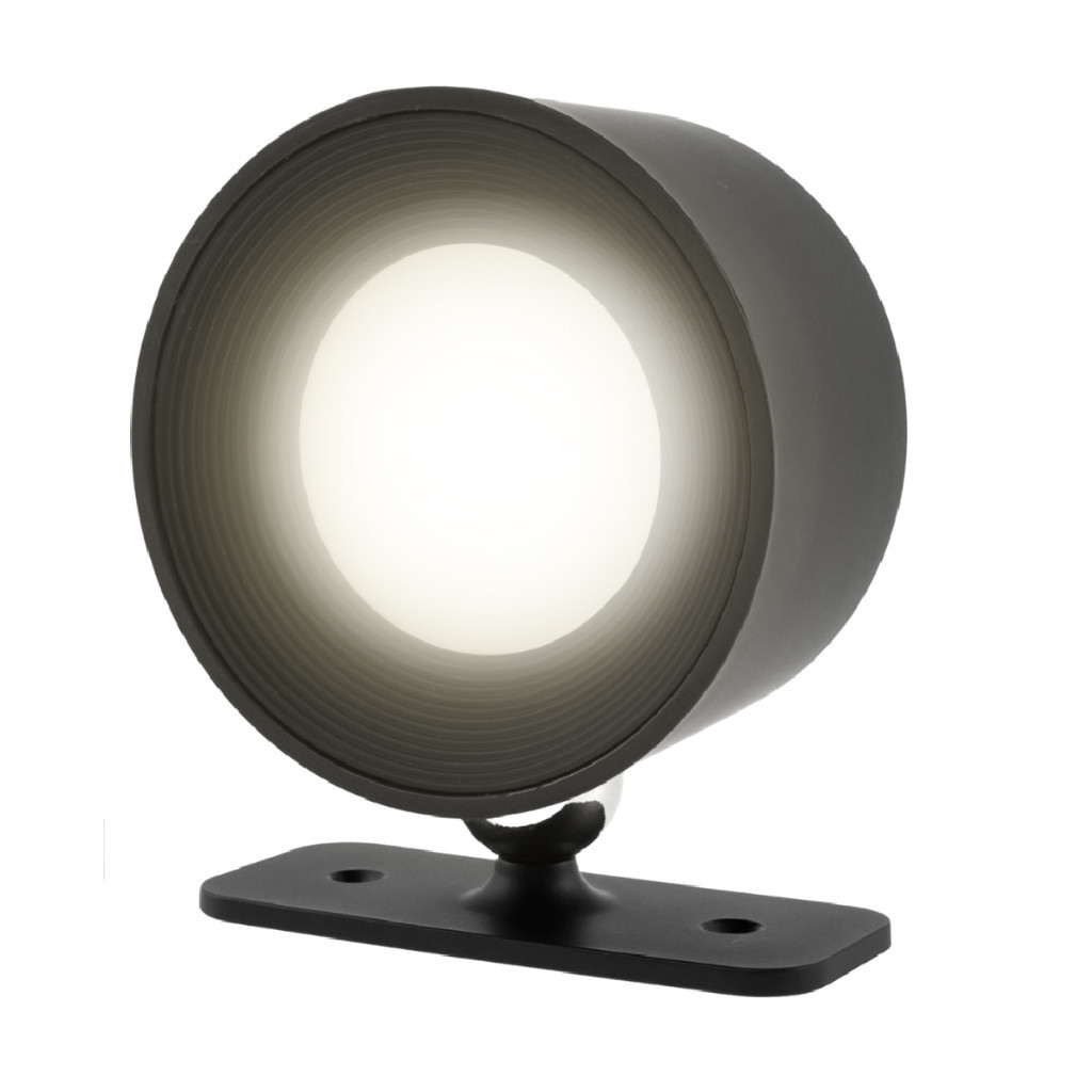 Kit 4 Luminária Spot Led 8W Arandela Cabeceira Luz de Parede 3 Tons de ...