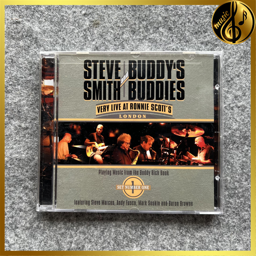 Original Steve Smith Very Live At Ronnie Scott's London Set 1 CD Album [Lacrado] Brand New ...