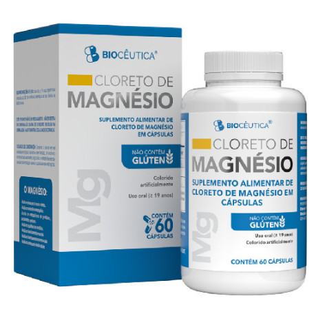 Cloreto de Magnésio Músculos Ossos e Pressão Arterial - 60 Cápsulas | Shopee Brasil