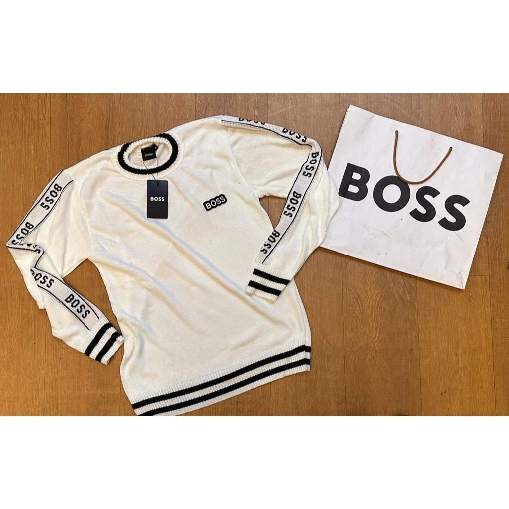 Sueter de lã, blusa de lã linha premium importada Hugo Boss - ENVIO ...