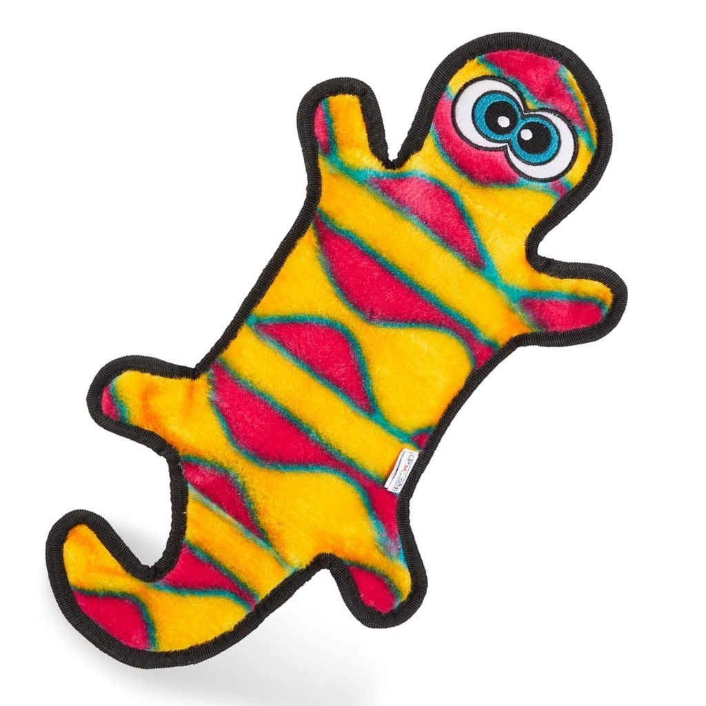 Pelúcia Invincible Gecko Brinquedo Lagartixa Laranja Com Apito Para ...