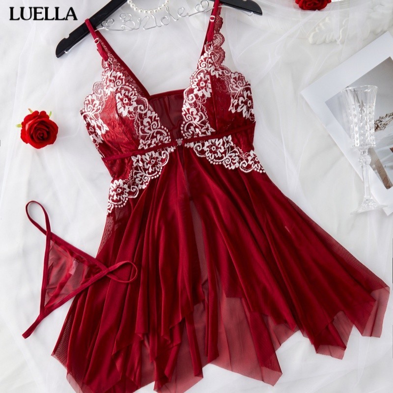 Lingerie Sexy Pijama de dois tons de Lingerie Sexy | Shopee Brasil