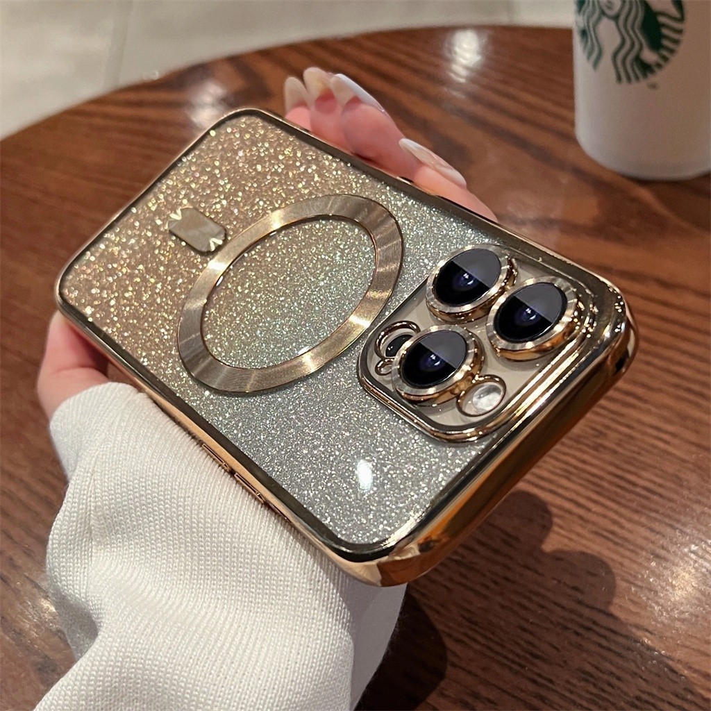 Capa Magnética flash Avançada iPhone15 14 Pro Max iPhone 13 12 11 De ...