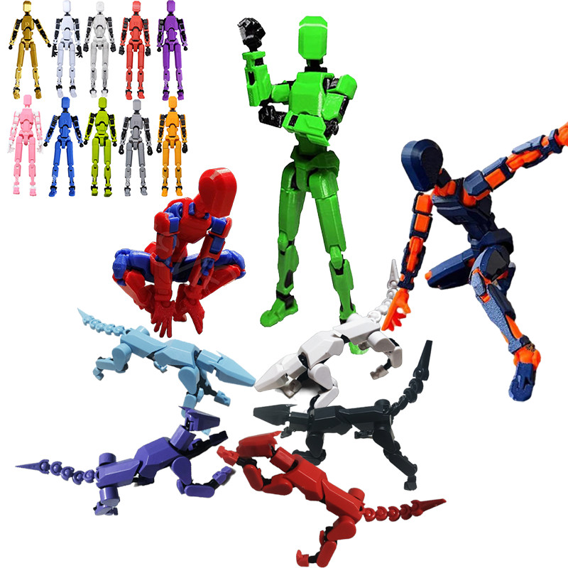 Novo Produto Dummy 13 Ação Figura Luminous Blue Clear Color Lucky Dog ...