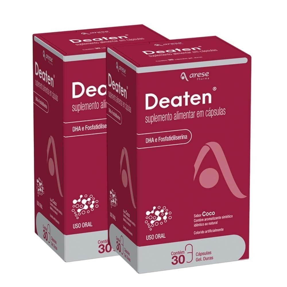 KIT 2 Deaten Arese 30 Cápsulas | Shopee Brasil
