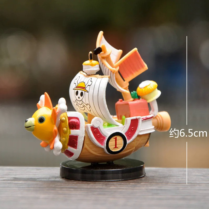 Figura De Um Navio De Uma Peça Luffy Modelo De Brinquedo Periférico ...
