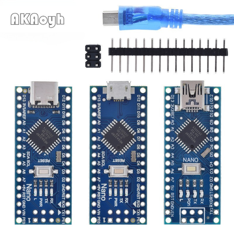 Nano Com Controlador 3.0 Compatível bootloader Para arduino CH340 driver USB 16Mhz v3.0 ...