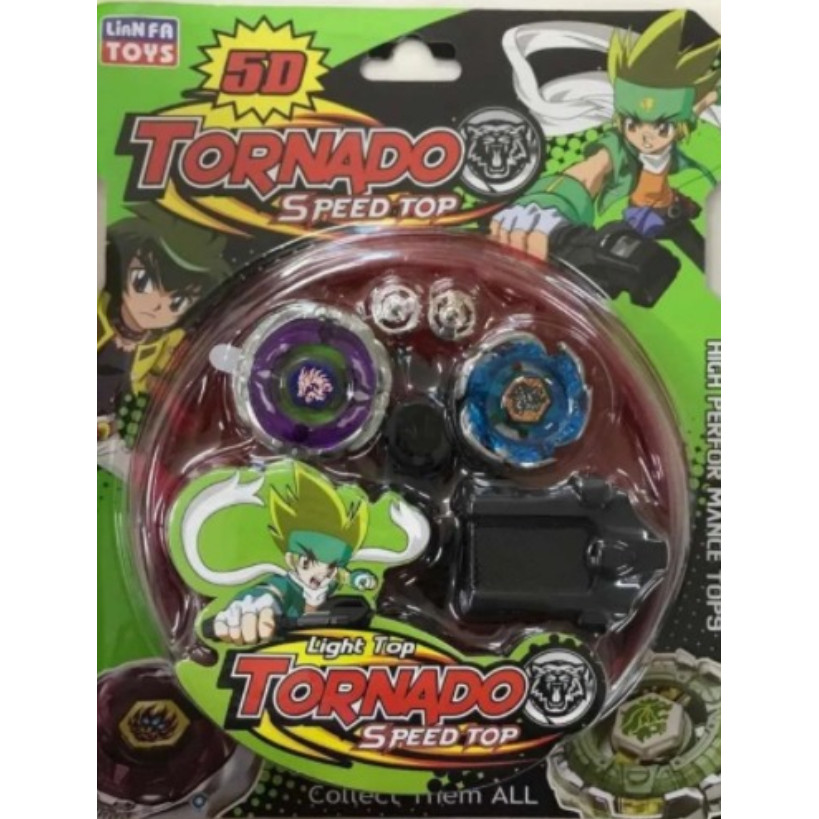 Kit 4 Beyblade Metal Com Led Luz + 2 Lançadores + 4 Ponteiras + Arena ...