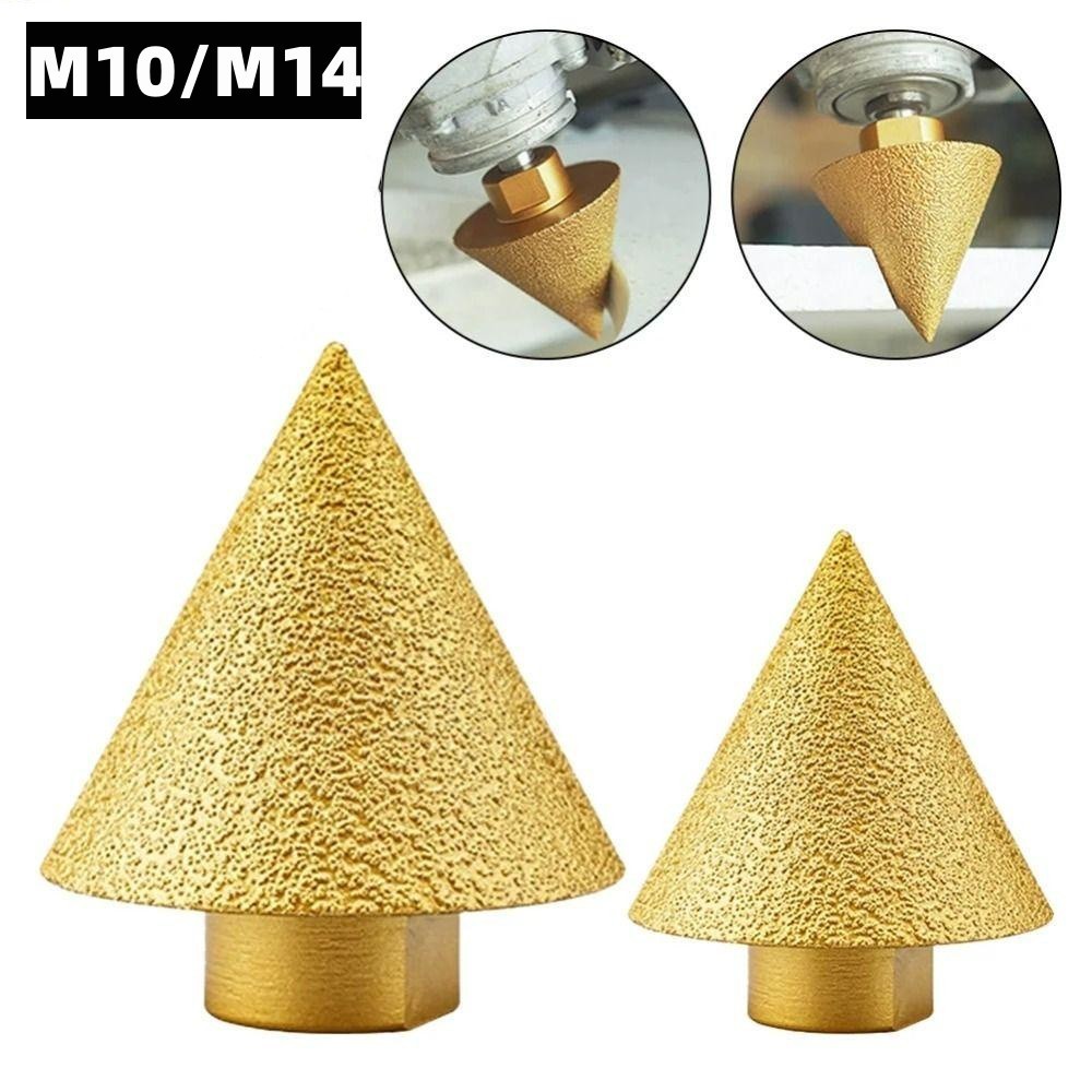 M10 /m14 Broca de chanfro diamantado, Polimento / Retificação Rebolo de ...