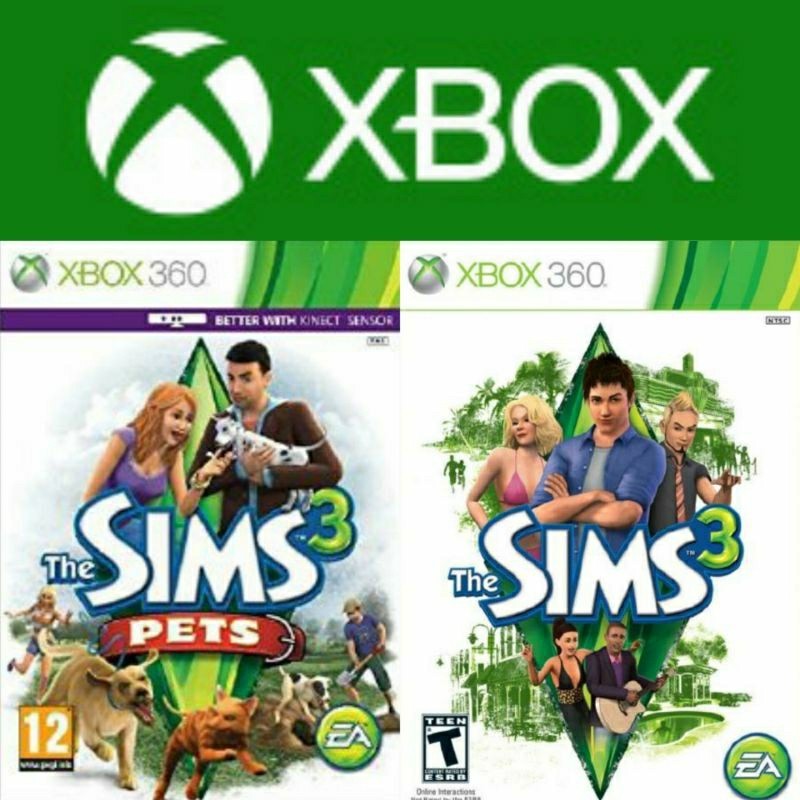 The Sims Jogos de Xbox 360 desbloqueado com capinha e encarte | Shopee ...