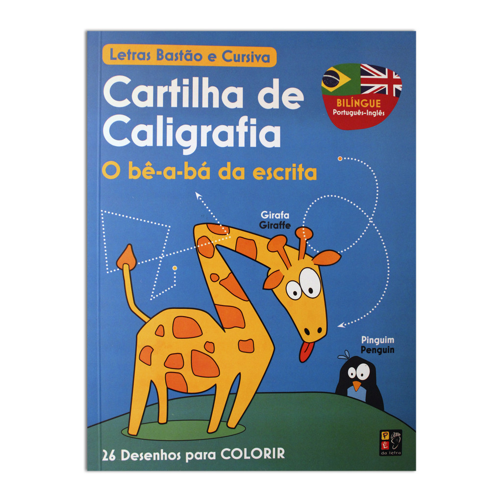 Cartilha de Caligrafia - Bilingue | Shopee Brasil