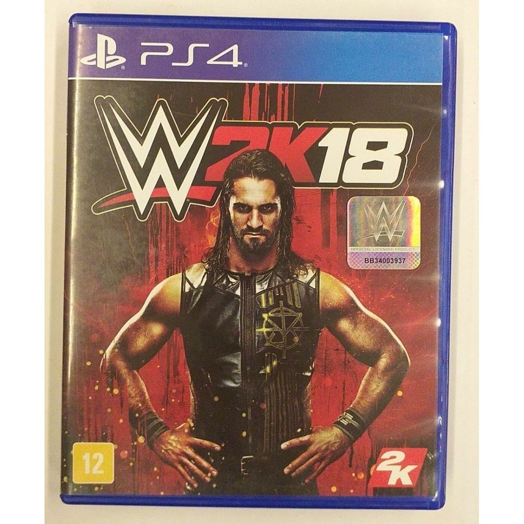 Jogo Wwe 2k18 Ps4 - Mídia Fisica (usado) | Shopee Brasil