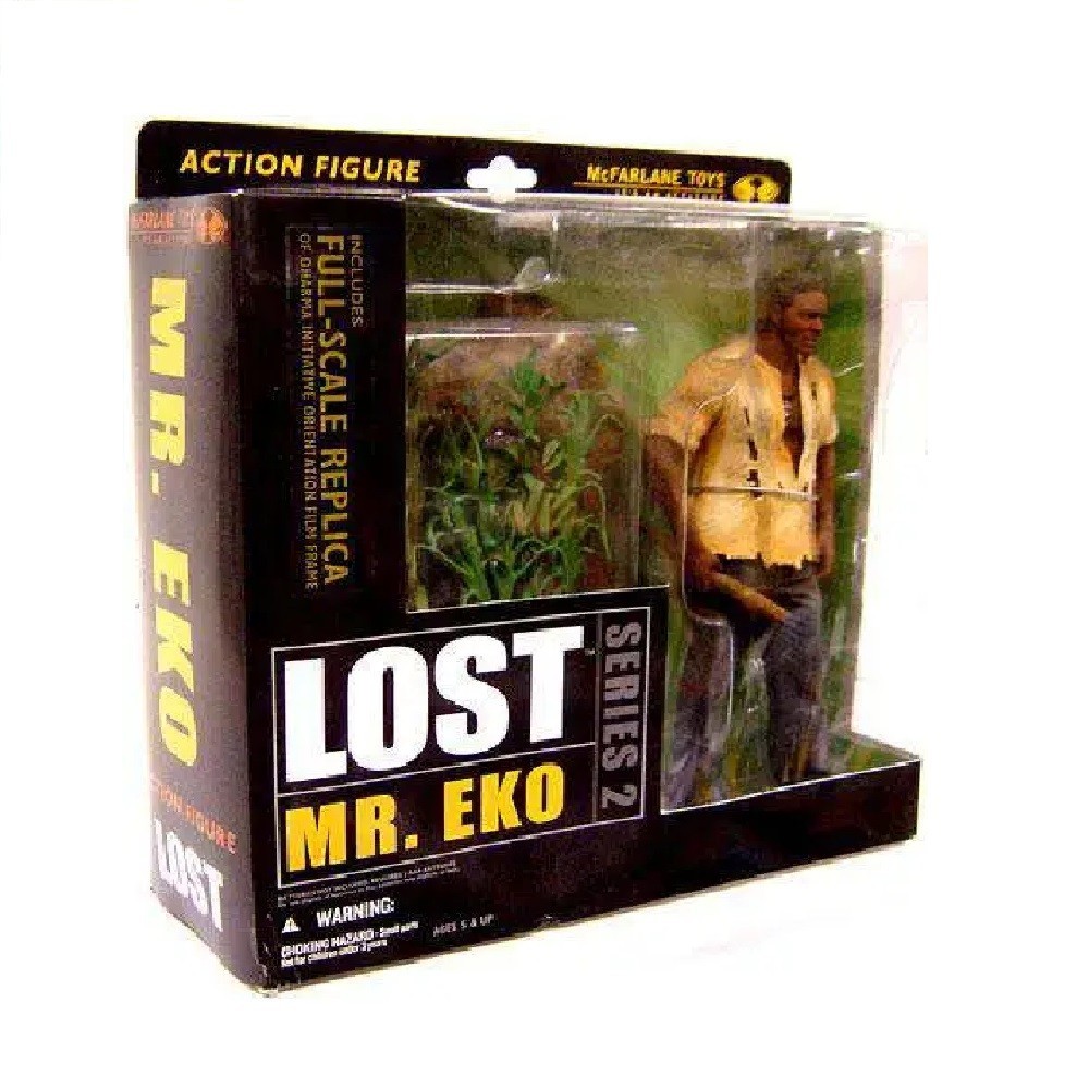 Action Figure Série Lost Mr Eko Mcfarlane Toys Series 2 19cm | Shopee ...