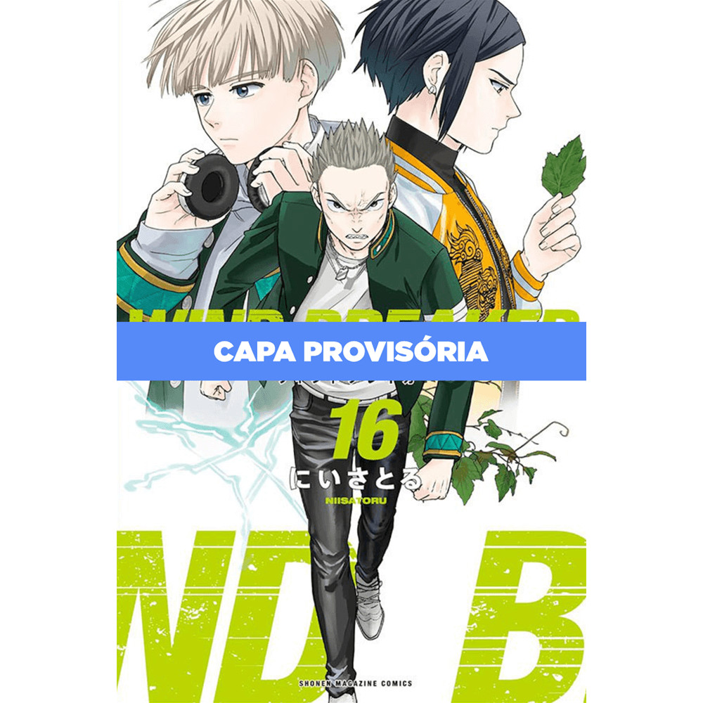 Mangá - Wind Breaker 16 - Novo/Lacrado | Shopee Brasil