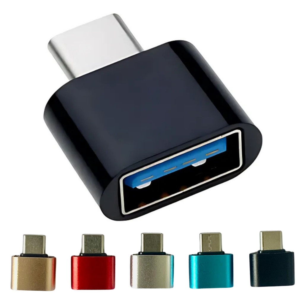 Adaptador Usb 3.1 Type-c Usb 3.0 Femea Celular Notebook Pen Drive no ...