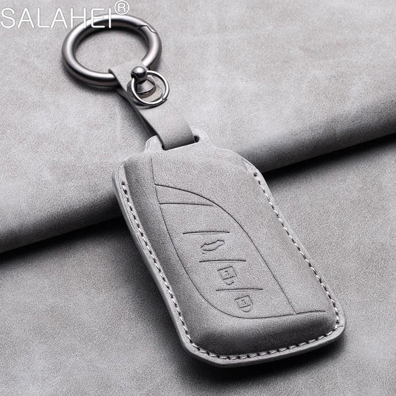 Couro 2/3 Botões Capa Chave Do Carro Para Lexus NX É RX ES GX LX LS UX ...