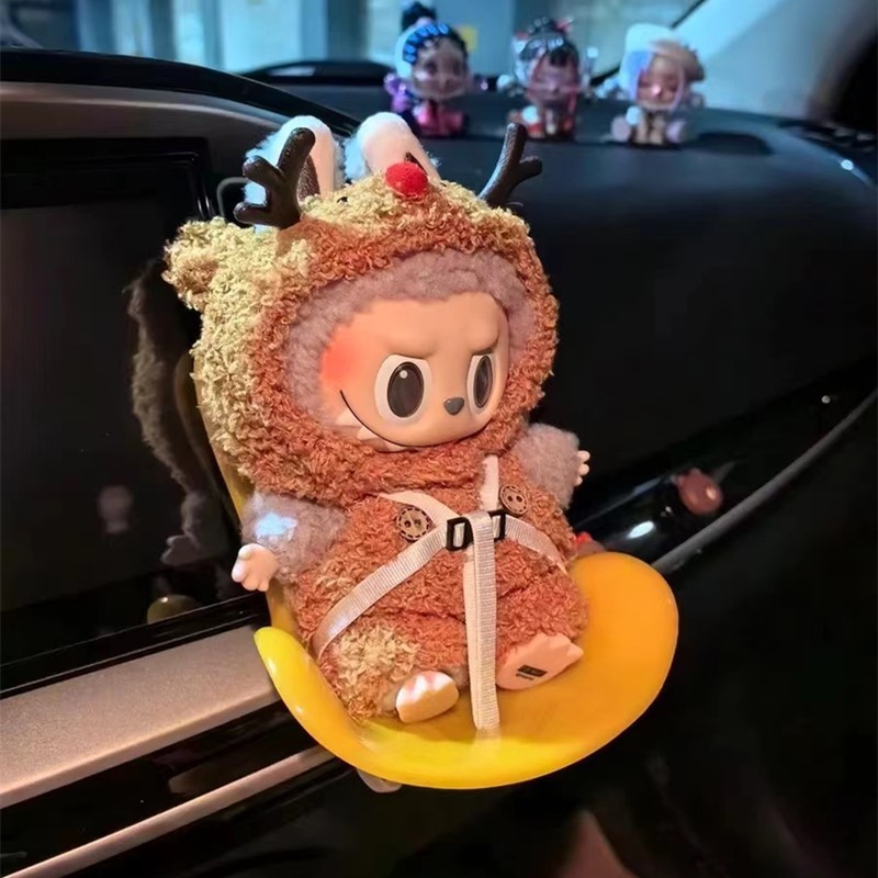 Boneca De Segurança Doll Labubu Labu Decoração De Interiores De Carros ...