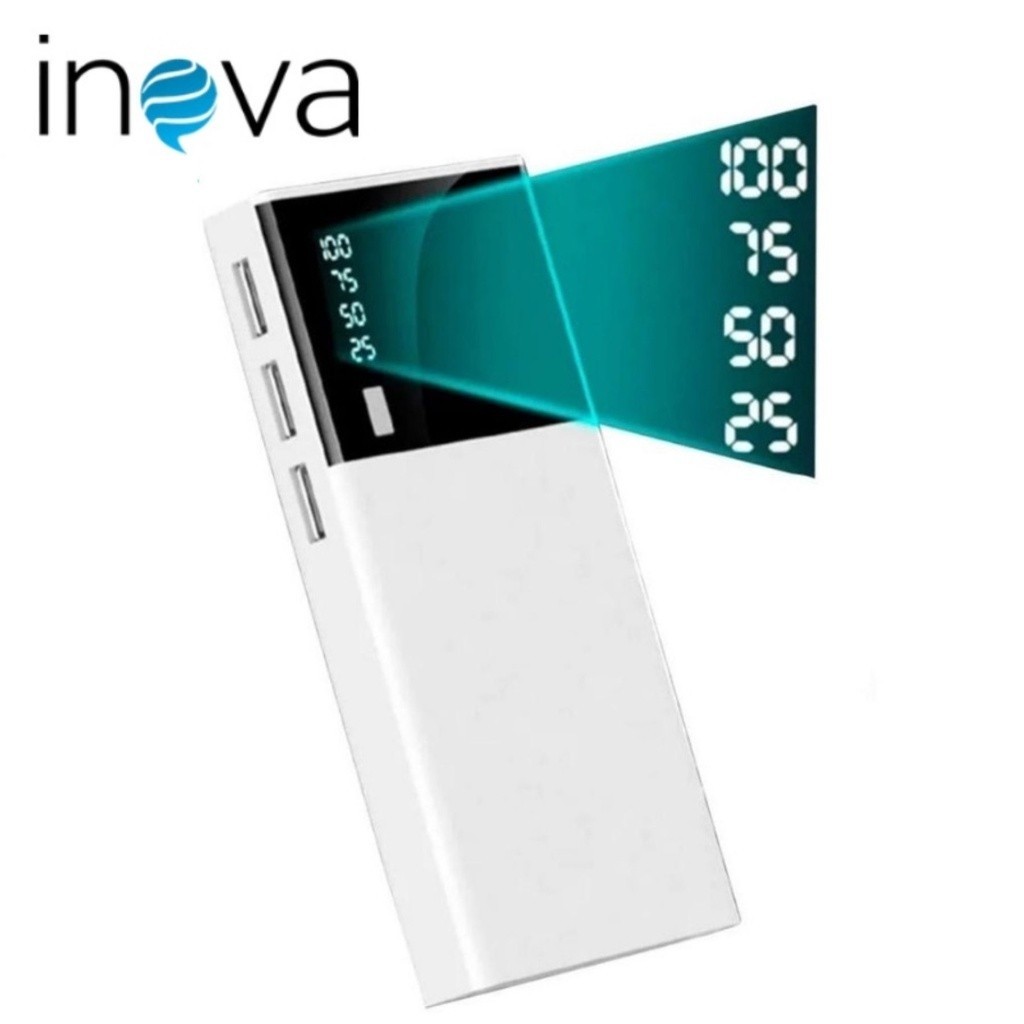 Carregador Portátil Power Bank Inova 10000mAh INOVA Original | Shopee ...