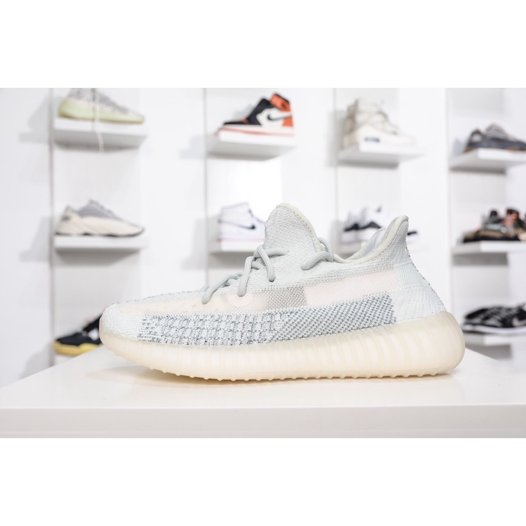 Adidas FW5317 AD Yeezy Boost 350V2 Nuvem Branca Reflexiva | Shopee Brasil