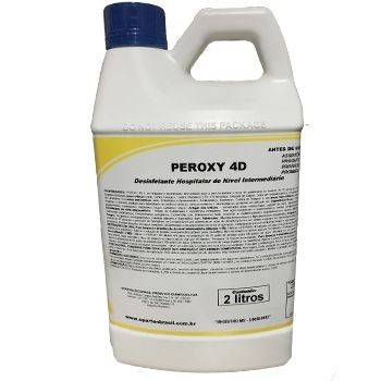 Peroxy 4D - Detergente Desinfetante Hospitalar - 2L - Spartan | Shopee ...