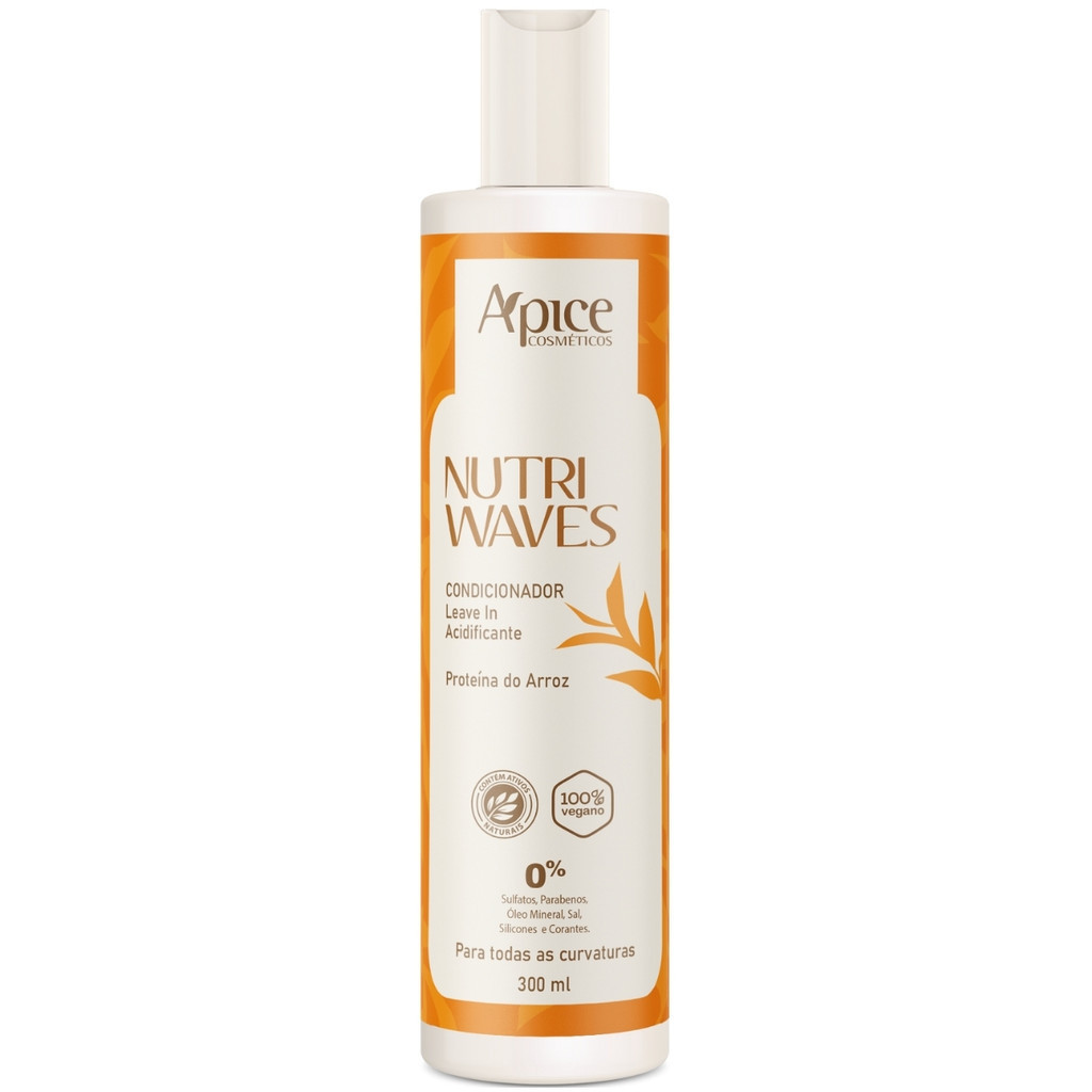 Condicionador Acidificante Apse Apice Nutri Waves Leave In Tratamento ...