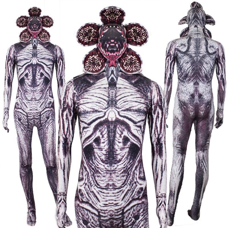 Stranger Things Bodysuit Halloween Demon King cosplay traje demogorgon ...