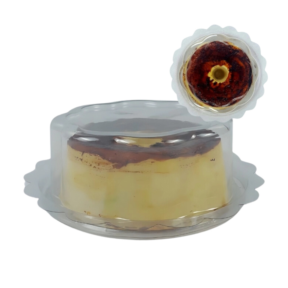 25 Embalagem Margarida Cristal 240ml Para Mini Pudim Bolo Mini Cake Box ...