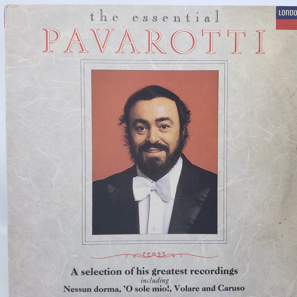 Lp Luciano Pavarotti - The Essential Pavarotti | Shopee Brasil