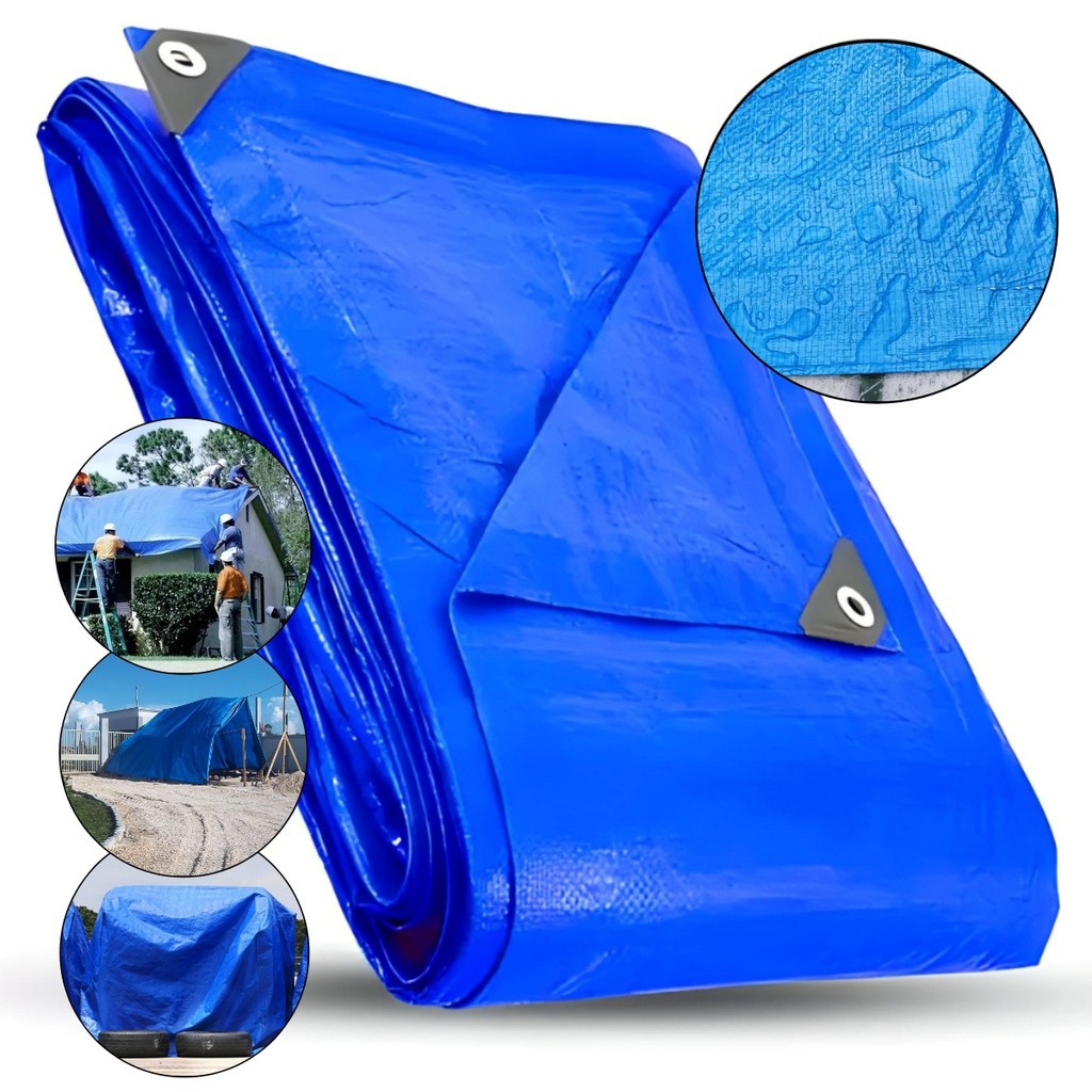 Lona Multiuso Impermeável 5x3mt Cobertura Carro Hr Piscina | Shopee Brasil