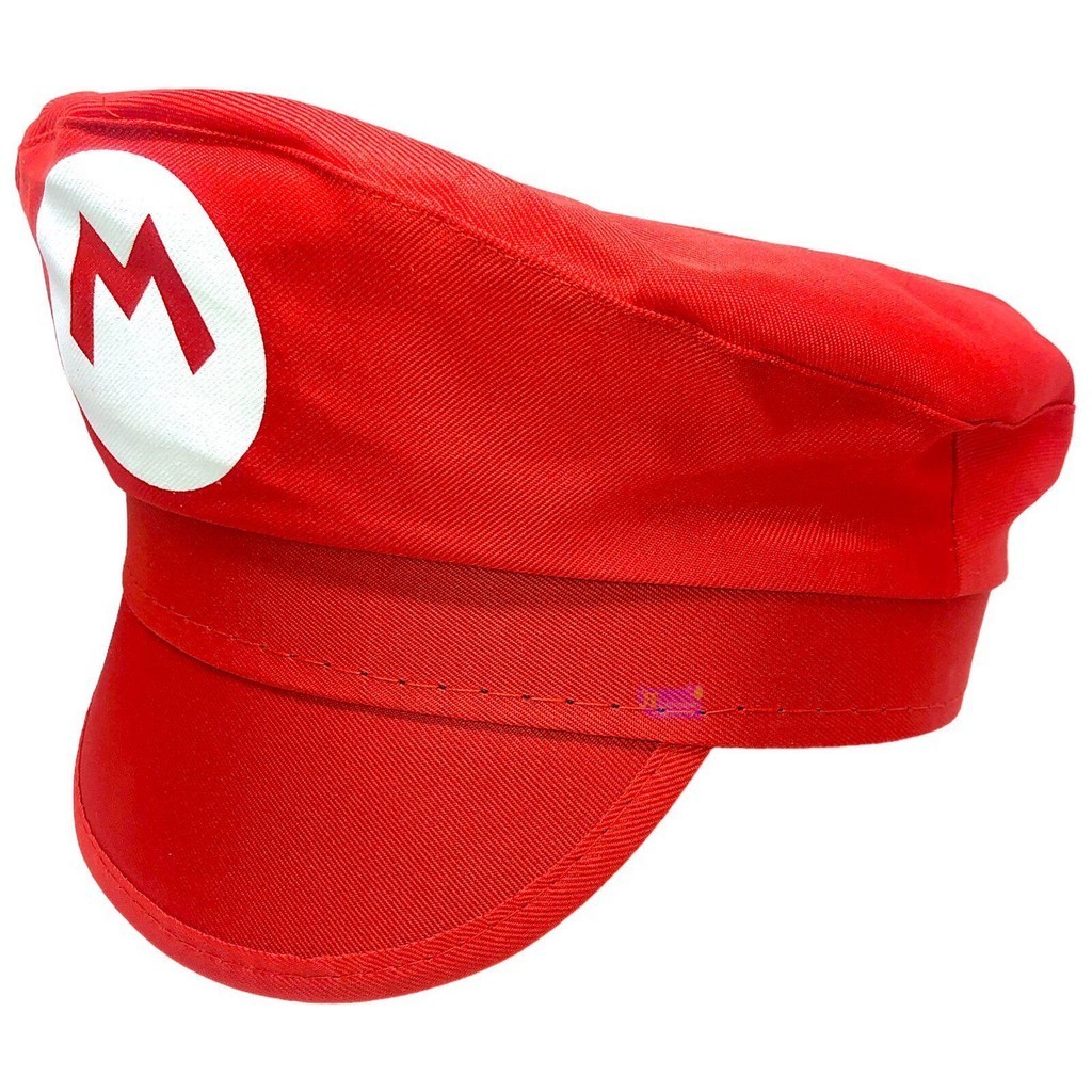Chapeu Mario Bros Carnaval C/01 Unid | Shopee Brasil