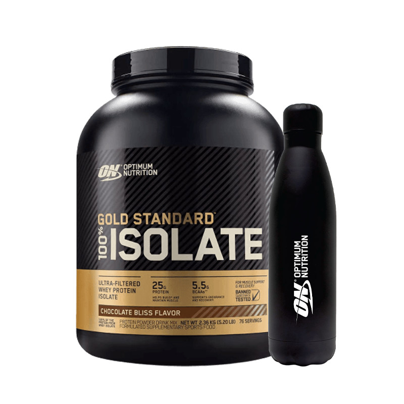 100% Whey Gold Isolate (2360g) Optimum Nutrition | Shopee Brasil