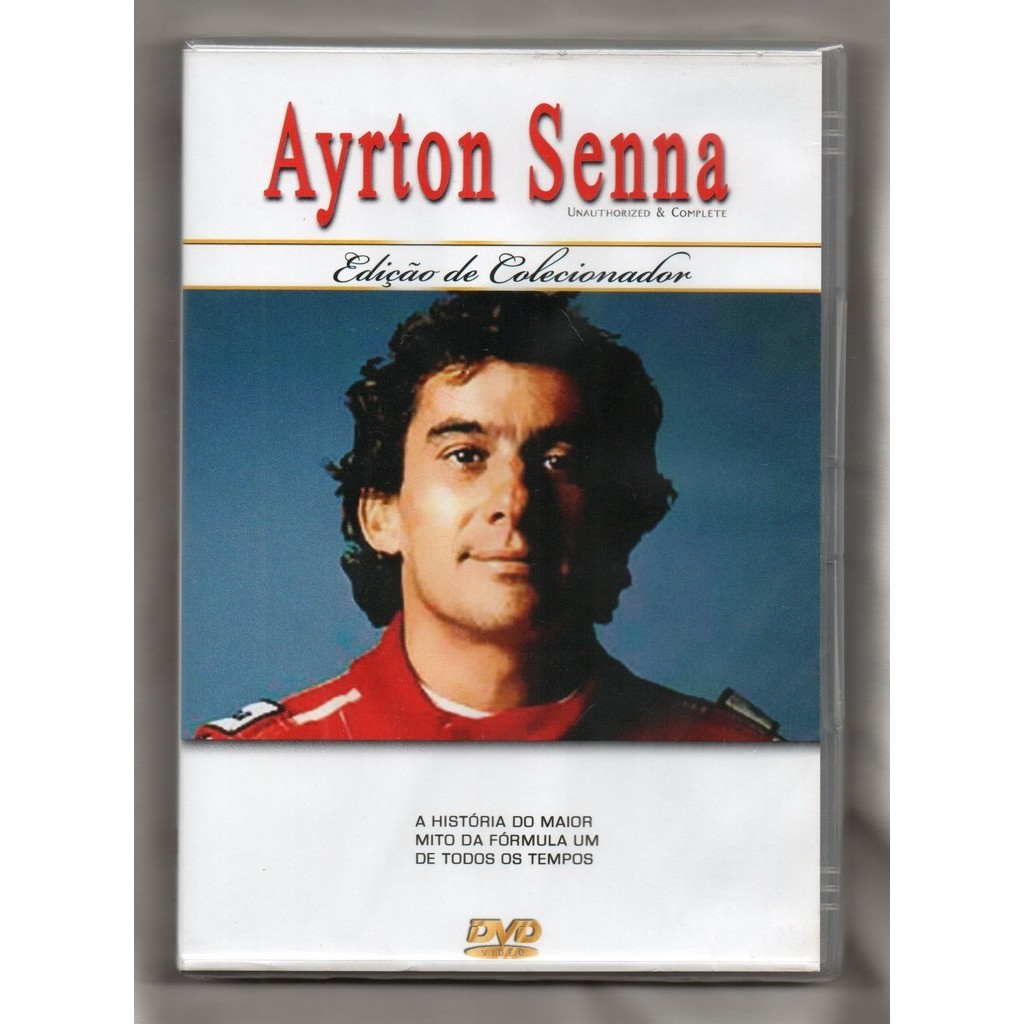 Ayrton Senna DVD Edição De Colecionador | Shopee Brasil