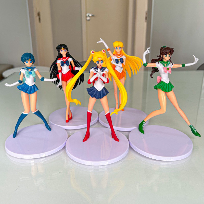 KIT C/5 SAILOR MOON ACTION FIGURES | Shopee Brasil