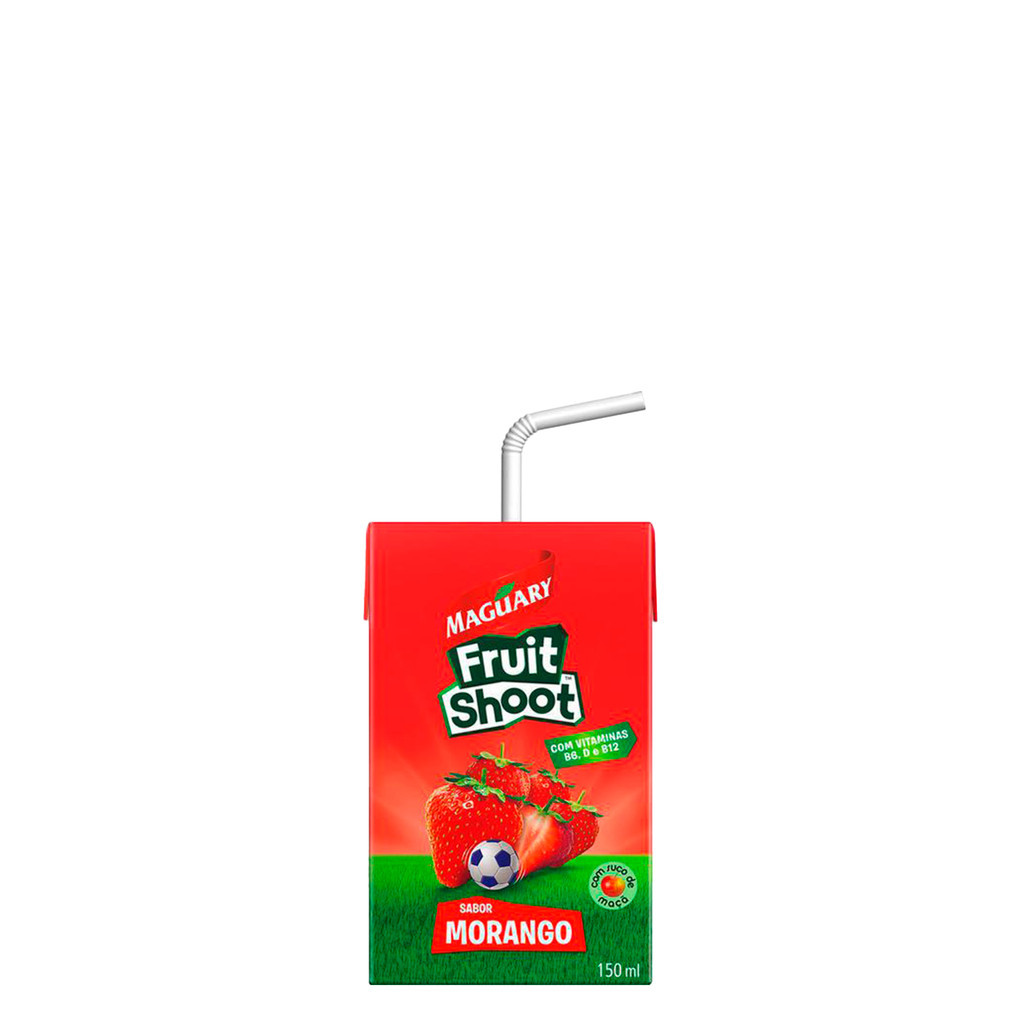 Suco de Morango Maguary Fruit Shoot 150ml 6 Unidades | Shopee Brasil
