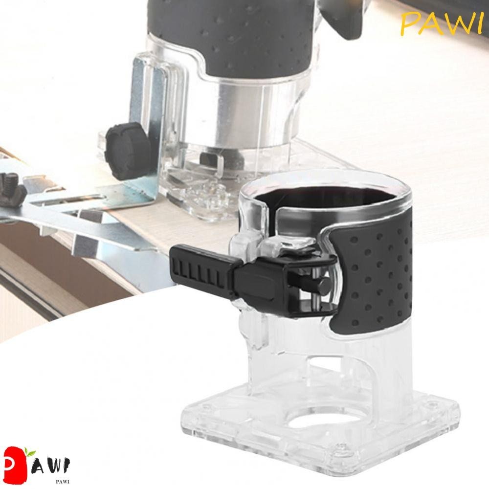 PAWI Router Base Fresagem Suporte Transparente Shell Carpintaria Capa ...
