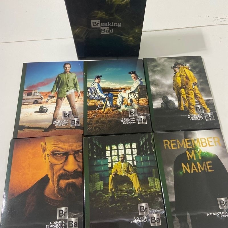 Box Breaking Bad- A primeira temporada completa editora Desconhecido ...