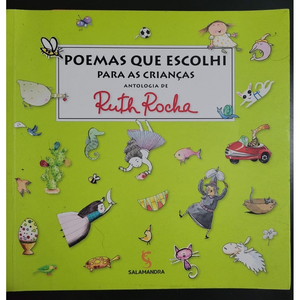 Poemas Que Escolhi Para as Crianças, Ruth Rocha - Novo | Shopee Brasil
