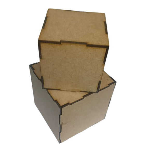 Kit 10 Cubo de MDF 12x12cm | Shopee Brasil