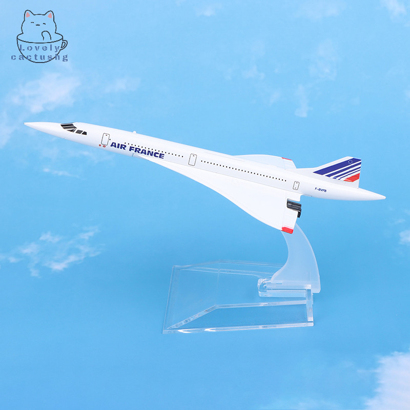 lovelycactushg 1 : 400 Concorde Air France Modelo De Avião De Liga Leve ...