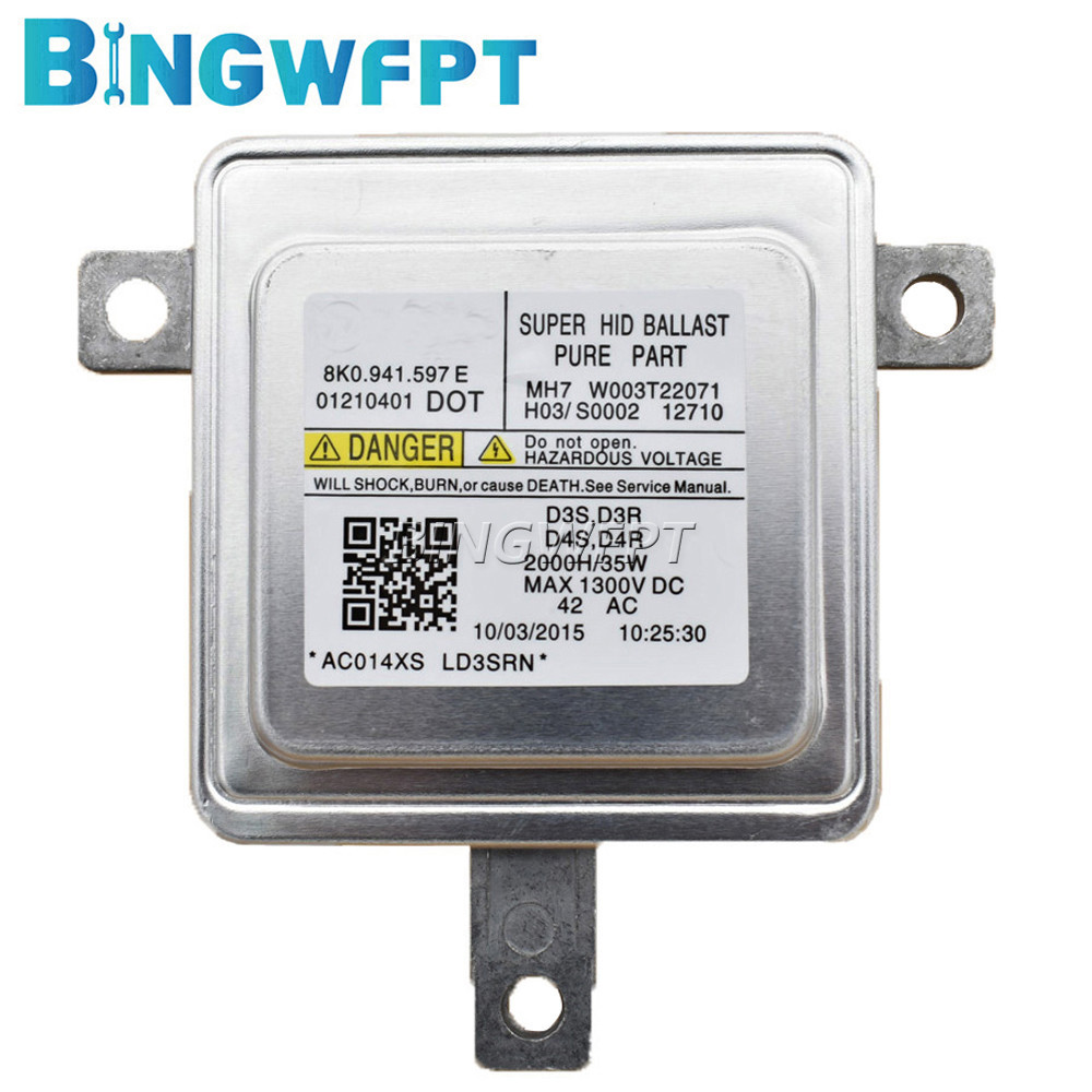 BINGWFPT 8K0941597E W003T22071 Novo Reator XENON D3S D3R D4S D4R Para Audi A1 A3 A4 A5 A6 A7 A8 ...