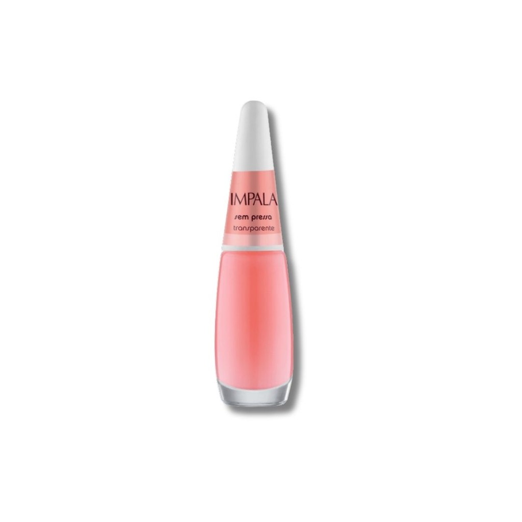 Esmalte Transparente Sem Pressa Impala Hipoalergenico 7,5ml | Shopee Brasil