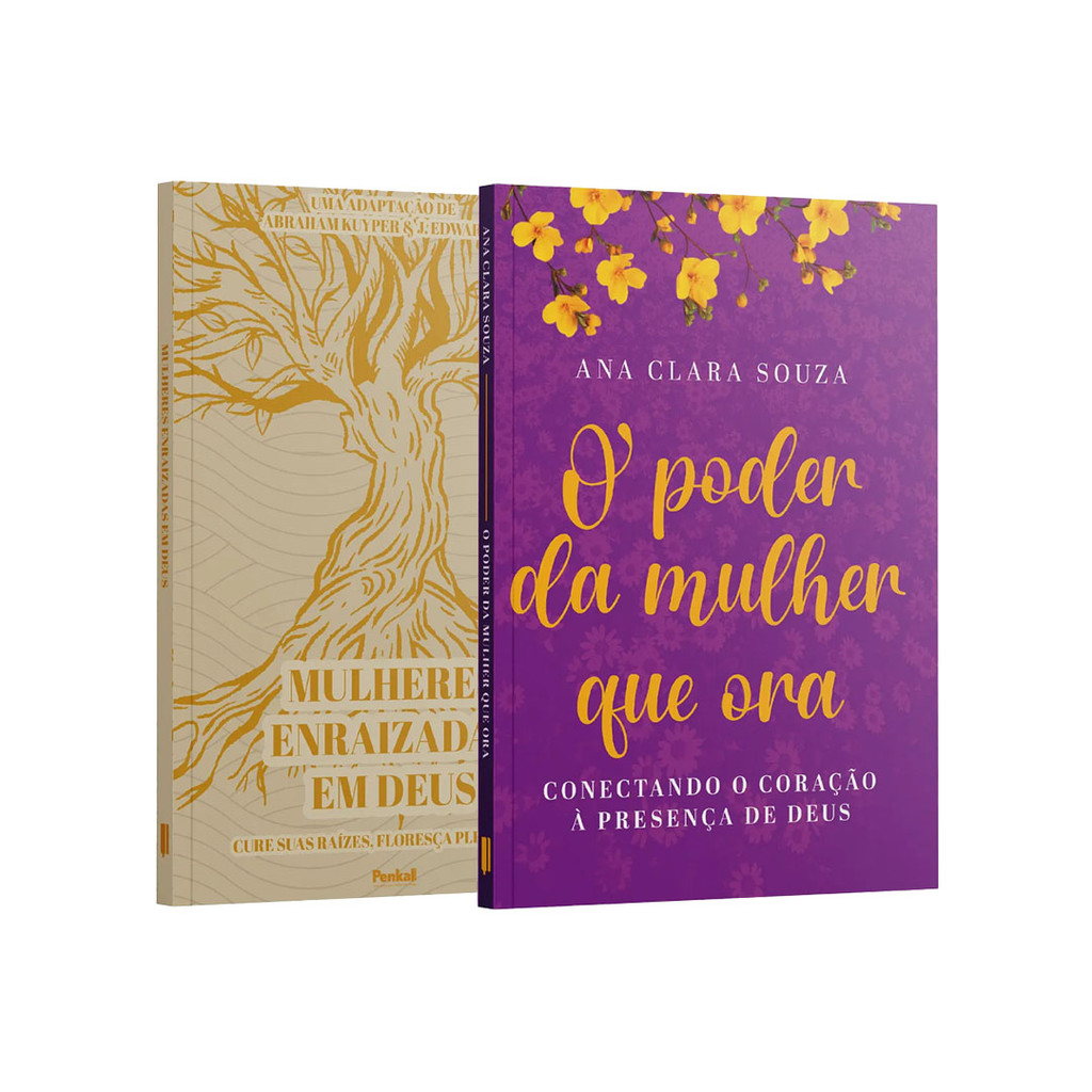 Kit 2 Livros - Mulher de Oração e Palavra - Mulheres Enraizadas + O ...