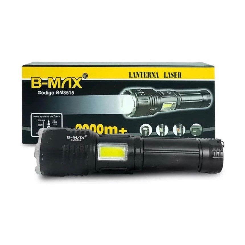 Lanterna Facho de Luz Longo Lanterna Laser Recarregável Sabre de Luz ...