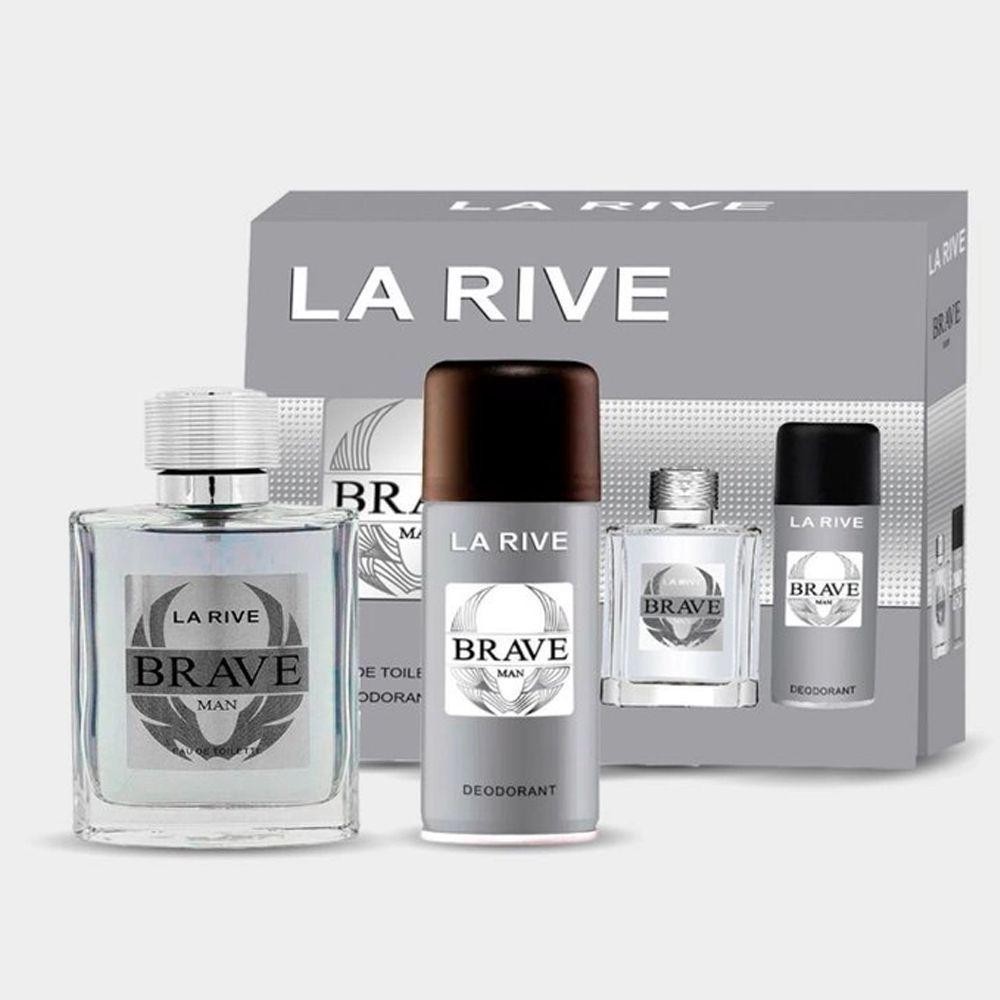 Kit Perfume La Rive Brave Edt Masculino 100ml + Desodorante 150ml ...