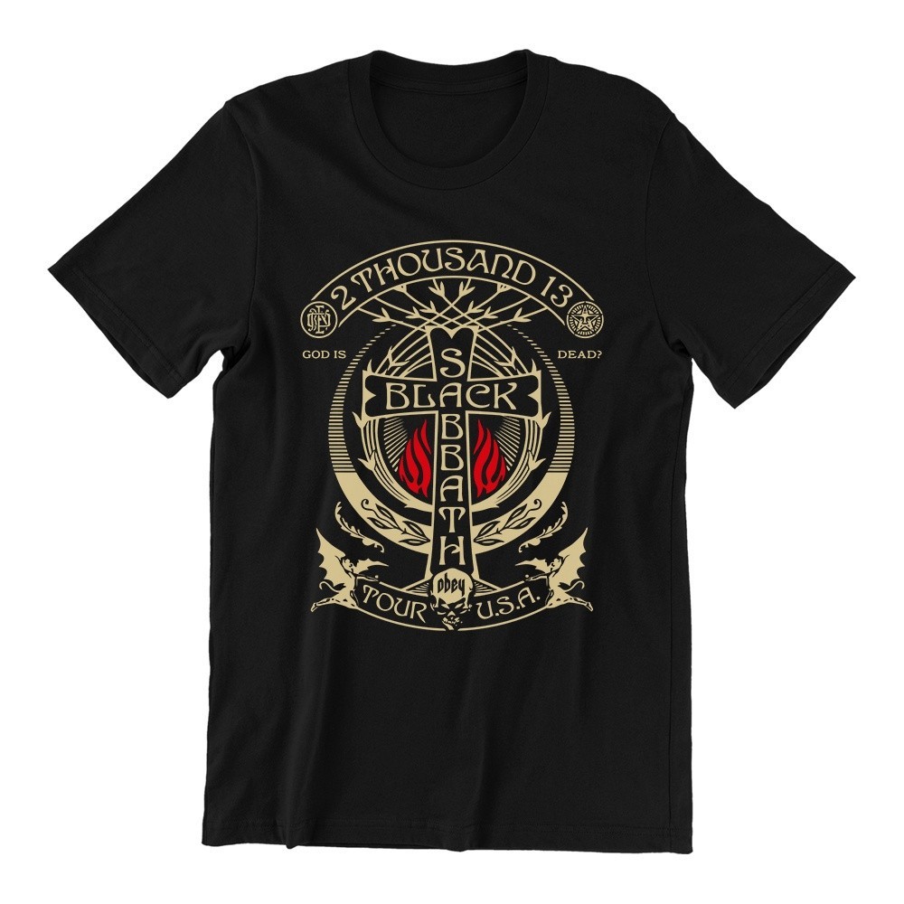 Camiseta Basica Camisa Banda Black Sabbath Heavy Metal The End World ...