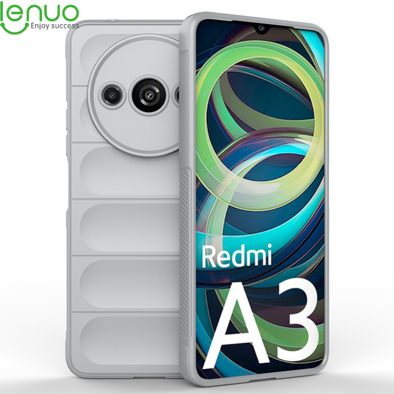Capa De Silicone Lenuo Soft Phone Para Xiaomi Redmi A3 A3X 4G À Prova ...